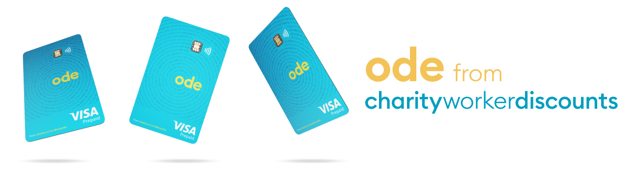 Ode Card - Charity Staff Cashback Card | Charity Worker Discounts